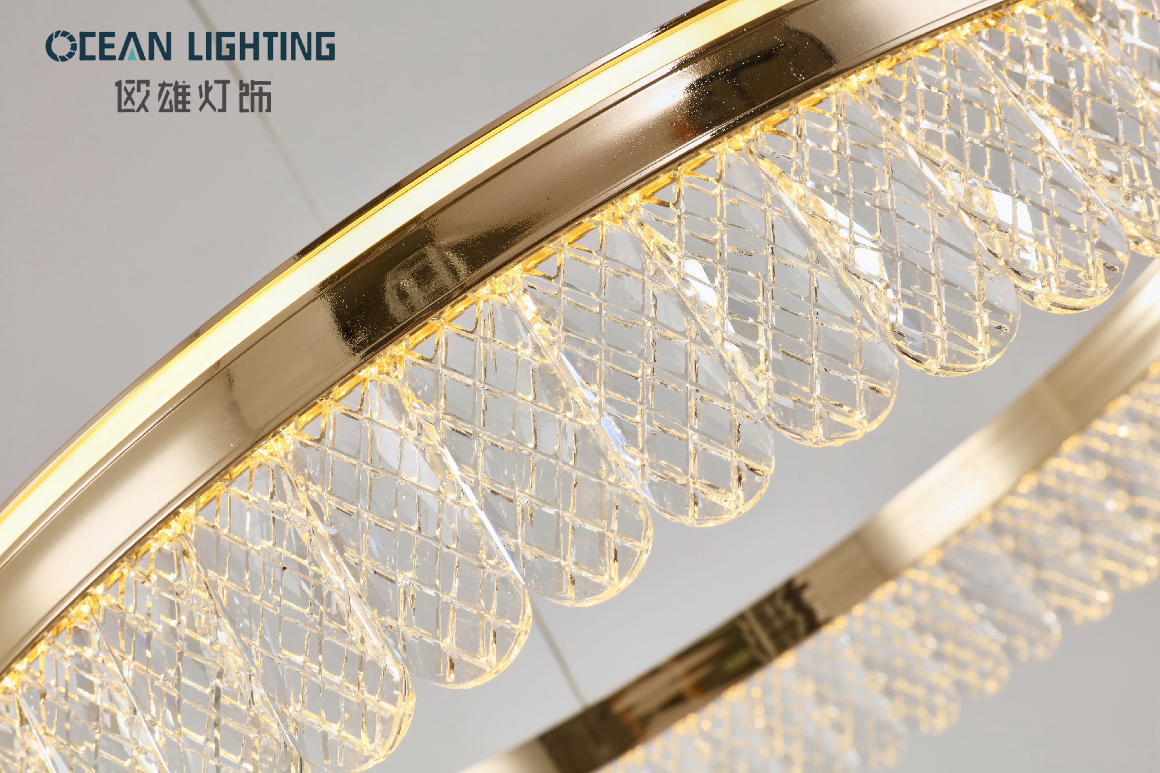 Buy Ocean Lighting Interior Decor Modern Luxury Crystal Chandelier ...